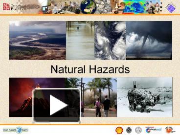 Natural Hazards presentation | free to view