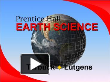 Prentice Hall EARTH SCIENCE presentation | free to view