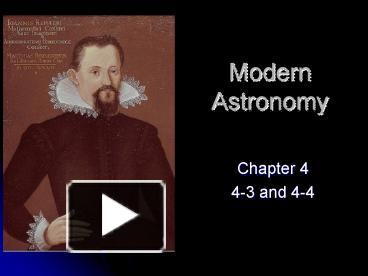 PPT – Modern Astronomy PowerPoint presentation | free to view - id ...