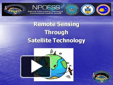 Remote Sensing presentation | free to view