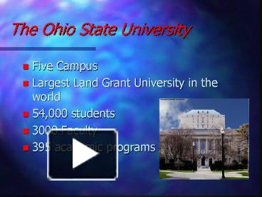 The Ohio State University presentation | free to view