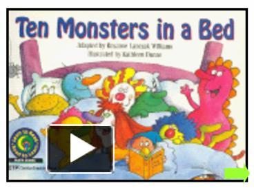 Ten monsters in a bed. presentation | free to view