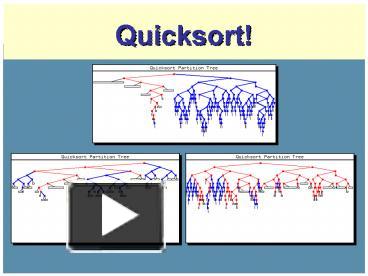 Quicksort presentation | free to download