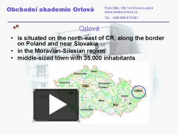 PPT – Orlov PowerPoint presentation | free to view - id: 10ebca-MmRhN