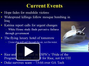 PPT – Current Events PowerPoint presentation | free to view - id: 1107f ...