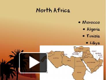 North Africa presentation | free to view