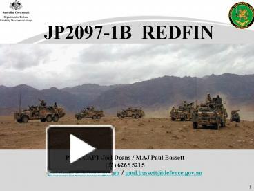 PPT – JP20971B REDFIN PowerPoint presentation | free to view - id: 115d8e-NThkN