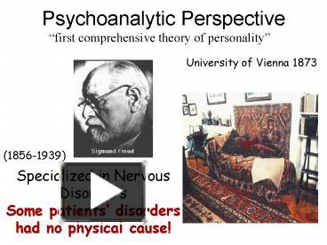 PPT – Psychoanalytic Perspective PowerPoint presentation | free to view ...