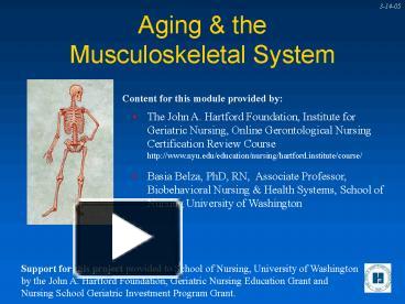 Aging presentation | free to view