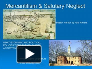 Mercantilism presentation | free to view