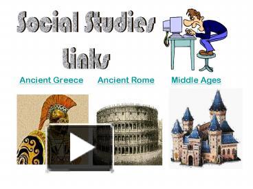 Ancient Greece Ancient RomeMiddle Ages presentation | free to view