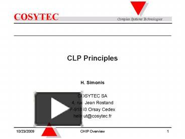 CLP Principles presentation | free to download