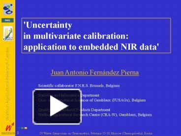 PPT – 'Uncertainty PowerPoint presentation | free to view - id: 11f922 ...