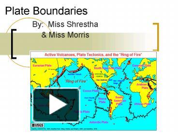 PPT – Plate Boundaries PowerPoint presentation | free to view - id ...
