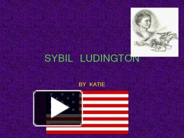 SYBIL LUDINGTON presentation | free to view