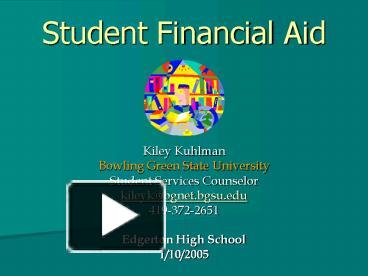 PPT – Student Financial Aid PowerPoint presentation | free to view - id ...