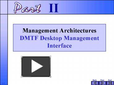 PPT – Management Architectures DMTF Desktop Management Interface PowerPoint presentation | free ...