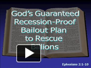 Ephesians 2:110 presentation | free to view