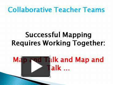PPT – Collaborative Teacher Teams PowerPoint presentation | free to ...