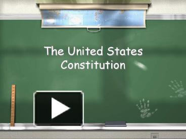 PPT – The United States Constitution PowerPoint presentation | free to ...