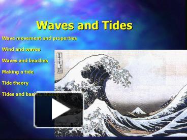 PPT – Waves and Tides PowerPoint presentation | free to view - id ...