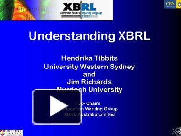 Understanding XBRL presentation | free to view