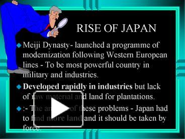 PPT – RISE OF JAPAN PowerPoint presentation | free to view - id: 133bbe ...