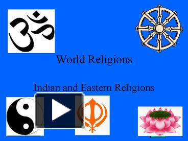PPT – World Religions PowerPoint presentation | free to view - id ...