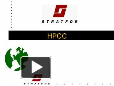 HPCC presentation | free to view