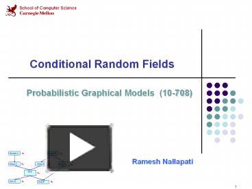 PPT – Conditional Random Fields PowerPoint presentation | free to download - id: 1393be-YWZhM