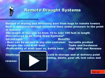 PPT – Remote Draught Systems PowerPoint presentation | free to view - id: 13bfd0-ZWQwZ