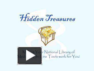 PPT – Hidden Treasures PowerPoint presentation | free to download - id ...