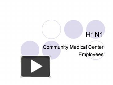 PPT – H1N1 PowerPoint presentation | free to view - id: 13d256-NDc0M