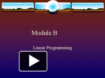 Module B presentation | free to view