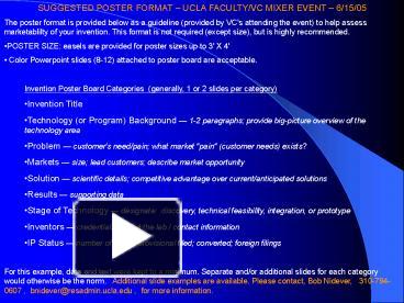 PPT – UCLA PowerPoint presentation | free to view - id: 14201f-YWNmM