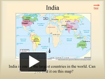 India presentation | free to view