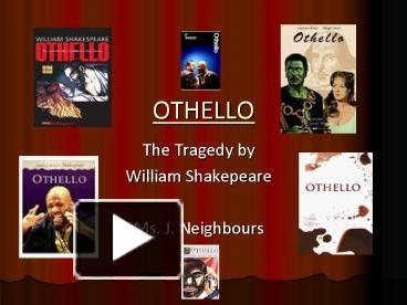 OTHELLO presentation | free to view