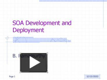 PPT – SOA Development and Deployment PowerPoint presentation | free to ...