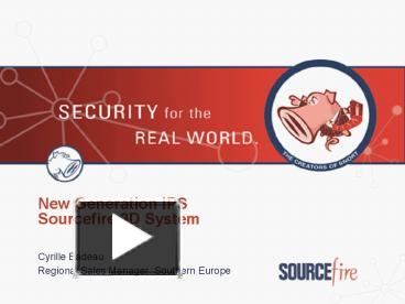 PPT – New Generation IPS Sourcefire 3D System PowerPoint presentation | free to view - id ...