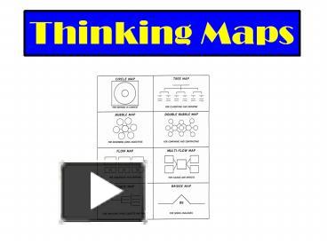 Thinking Maps presentation | free to download