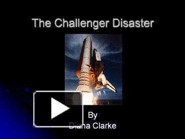 The Challenger Disaster presentation | free to download