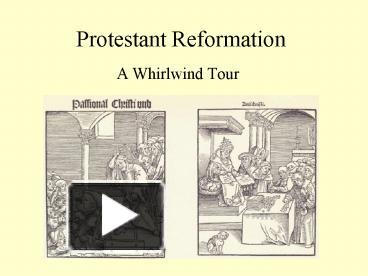 Protestant Reformation presentation | free to view