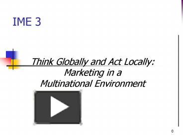 PPT – IME 3 PowerPoint presentation | free to view - id: 14c3d0-MGQxM