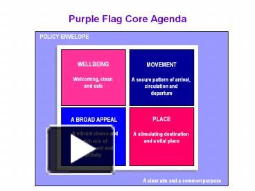 PPT – Purple Flag Core Agenda PowerPoint presentation | free to view ...