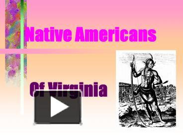 PPT – Native Americans PowerPoint presentation | free to view - id ...