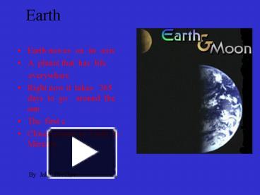 Earth presentation | free to view