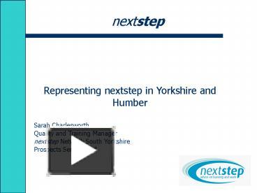 PPT – nextstep PowerPoint presentation | free to view - id: 15205e-ZDc1Z