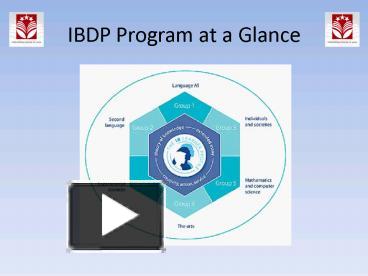 IBDP Program at a Glance presentation | free to view