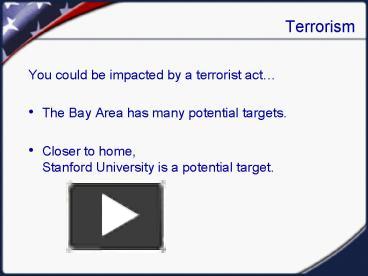 PPT – Terrorism PowerPoint presentation | free to view - id: 1561c7-NGFmO