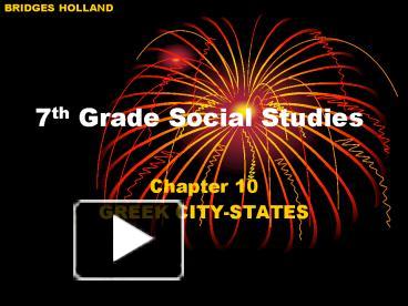 7th Grade Social Studies presentation | free to view